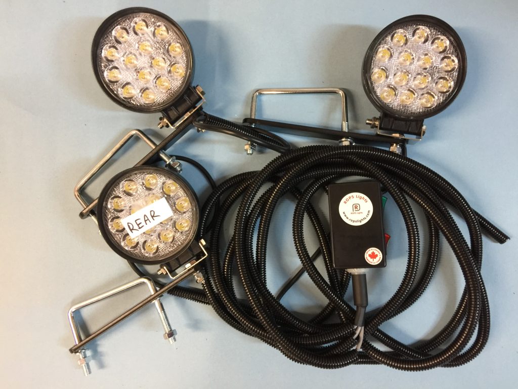 New Holland / LS Tractor ROPS Lights LED Worklight Kits