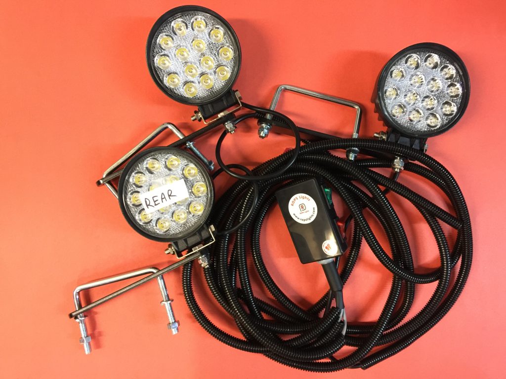 Case IH / Massey Ferguson ROPS Lights LED Worklight Kits